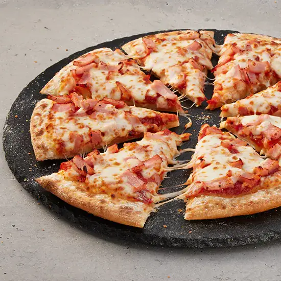 Ham & Cheese Pizza – Spicy Bites